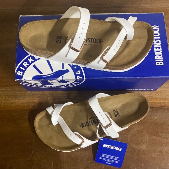 Birkenstock | Shoes | Birkenstock Mayari White 7 Mb | Poshmark